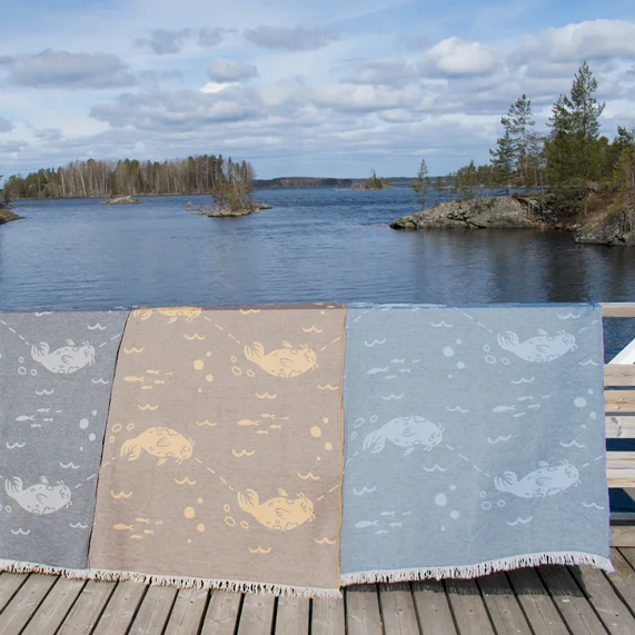 Piknik viltti / torkkupeitto - Emonorpan uni - Saimaa Collection
